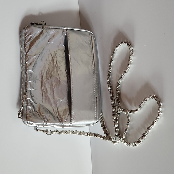 Hi LOVE | Bags | Hi Love Crossbody Silver | Poshmark